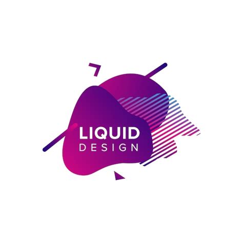 Premium Vector Color Abstract Liquid Shape Fluid Color Overlap Gradient Background Vector
