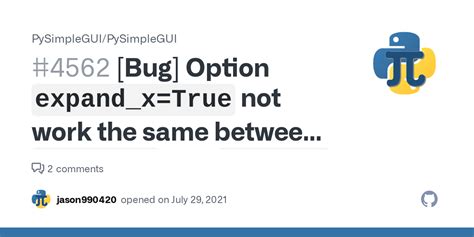 Bug Option Expand X True Not Work The Same Between Sg Table And Sg Tree Issue 4562