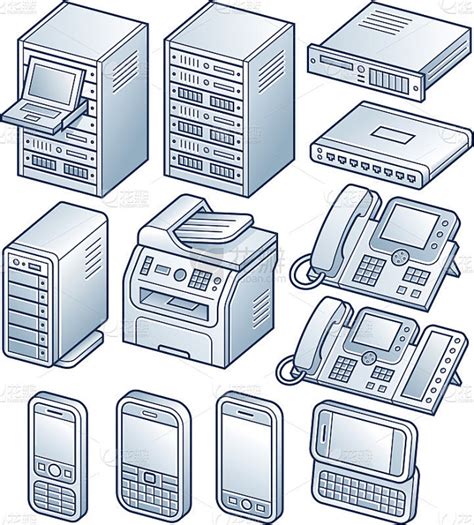 组网图组件图标