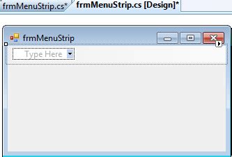 MenuStrip Control In C Net MindStick