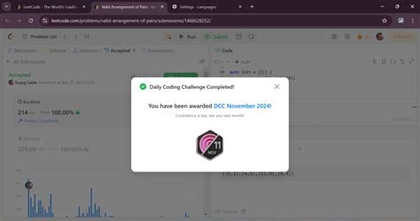Leetcode Dsa Problemsolving Consistency Suyog Sable