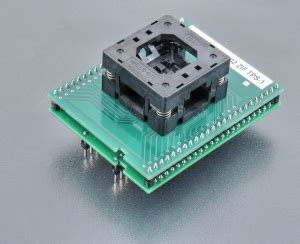 DIL QFN ZIF TPS Programming Programmer Adapter Socket Converter Package QFN Elnec