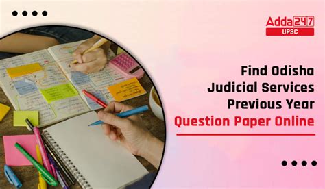 Odisha Judicial Services Previous Year Question Paper Pdf