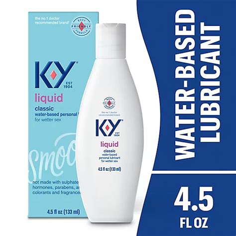 K Y Liquid Water Based Lubricant 45 Fl Oz Albertsons