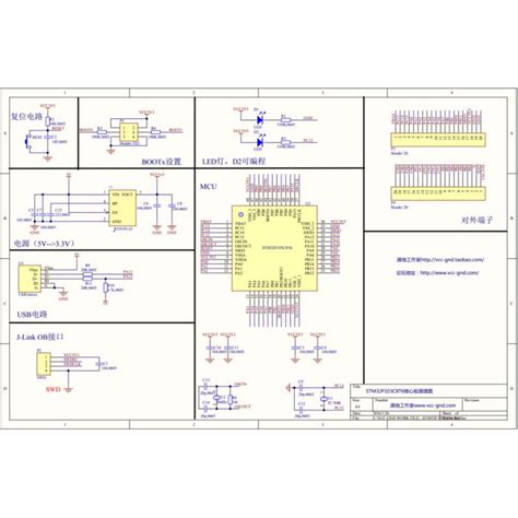 stm32f103c8t6 tarjeta desarrollo chip original blue pill