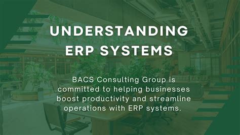 Understanding Erp Systems Why They Are Essential For Business Operations Bacs Managed It