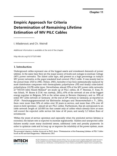 Pdf Intech Empiric Approach For Criteria Determination Of Remaining