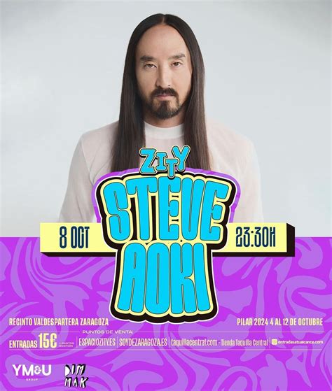 Steve Aoki Se Viene A Las Fiestas Del Pilar Entradas Precios Lugar
