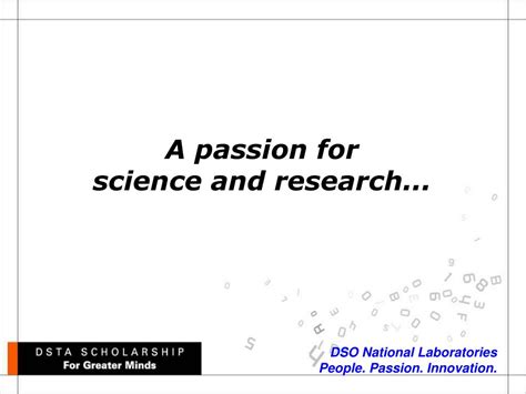 Ppt A Passion For Science And Research Powerpoint Presentation