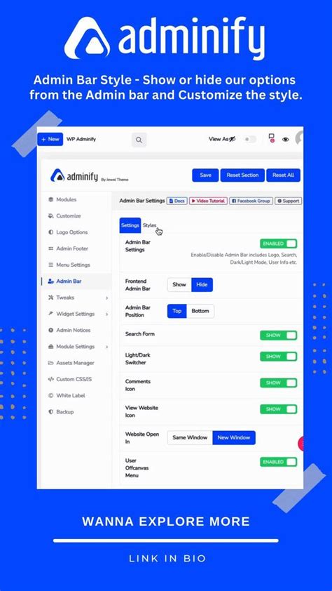 Best Wordpress Dashboard Customizer Plugin To Personalize Wp Admin Panel Wp Adminify Artofit