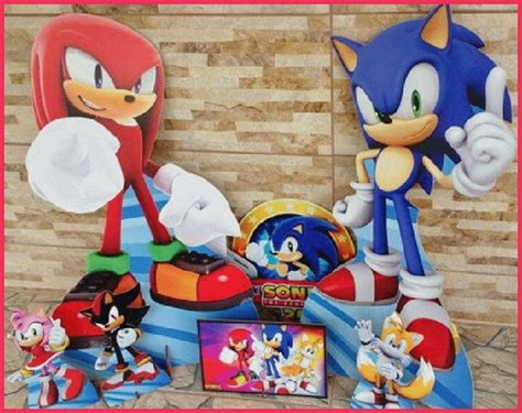 Kit Display Sonic Loja Mister Brinq Elo7 Produtos Especiais