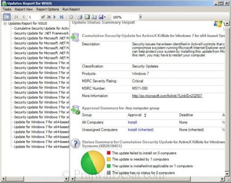 Managing WSUS 3 0 SP2 On Windows Server PrajwalDesai Com
