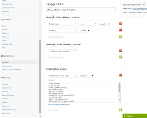 Integrate Opsgenie With Zendesk Opsgenie Atlassian Support