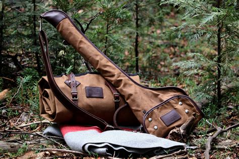 Leather And Waxed Canvas Axe Carry Case And Shoulder Bag Etsy