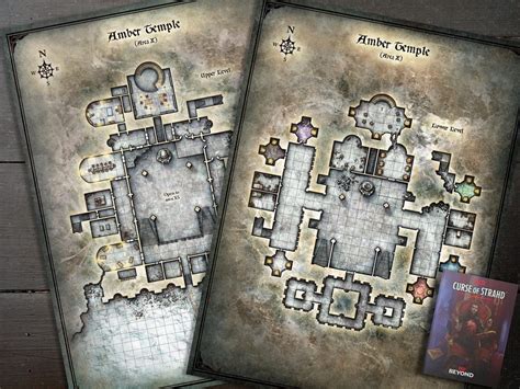 Curse Of Strahd Amber Temple Full Size Battlemap Prints On Poster Paper