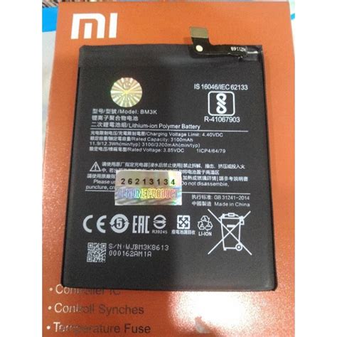 Jual Xiaomi BM K BM K Original GENUINE Battery Batre Baterai Xiaomi MiMix Mi Mix