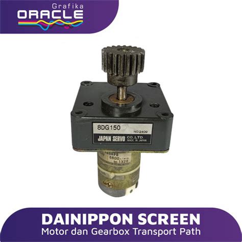 Jual Motor Dan Gearbox Transport Path CTP Dainippon Screen PTR 8300
