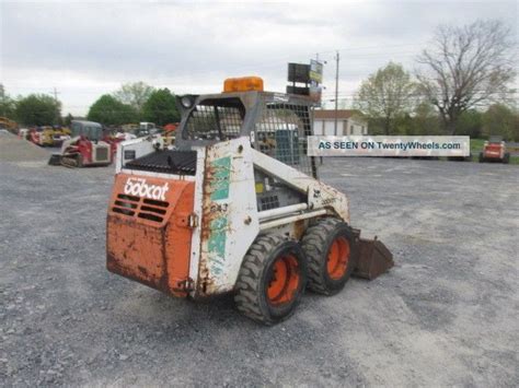 Bobcat 643 Skid Steer Loader