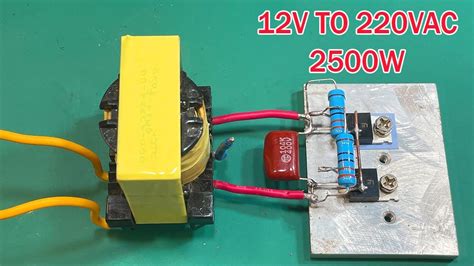 How To Make Simple Inverter 3000w Sine Wave Modified 8 Transistor Artofit