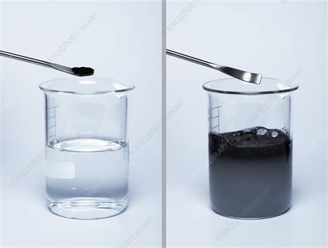 Catalytic Decomposition Of Hydrogen Peroxide Stock Image C0307308