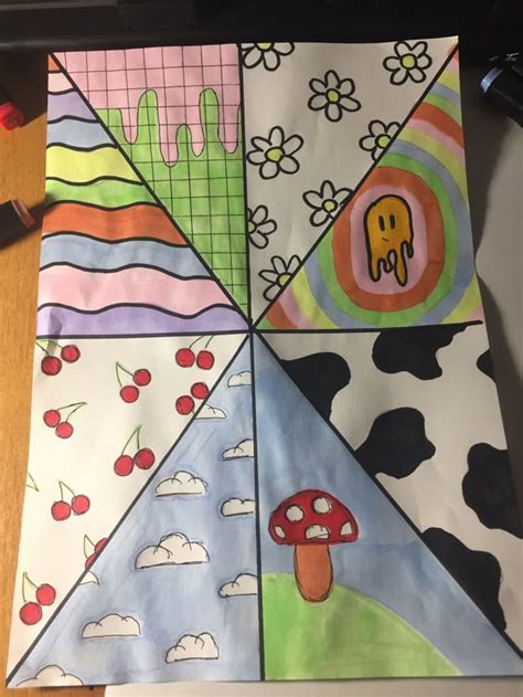 инди кид 💞 Милый рисунок Артбуки Легкие рисунки