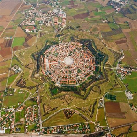 Palmanova Star Fort Palmanova Italy Atlas Obscura
