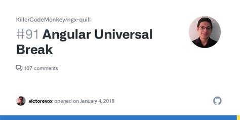 Angular Universal Break Issue Killercodemonkey Ngx Quill Github