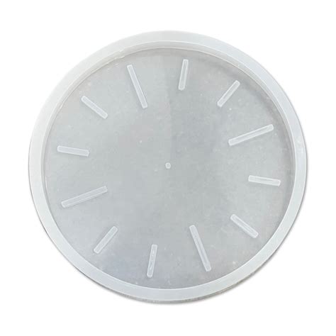 12x1 Deep Clock Silicone Mold For Epoxy Resin 12 Clock Mold Style