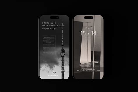 Iphone 15 Screen Only Mockups — Free Mockup World