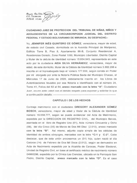Documento De Divorcio Jennifer Quintero Pdf