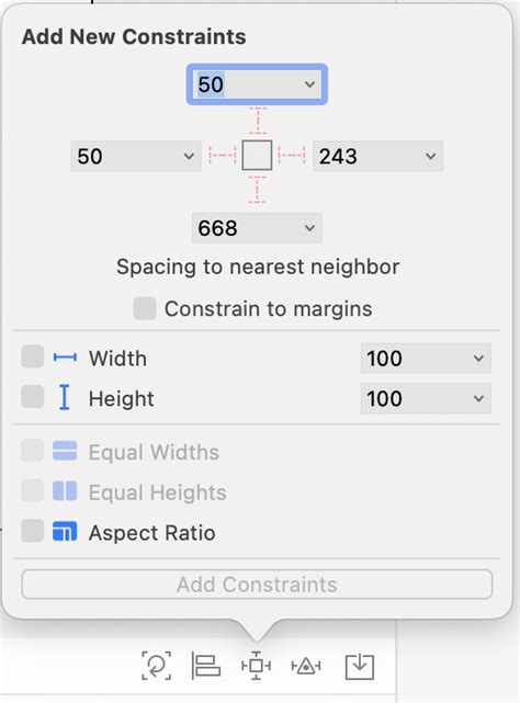 iOS Auto Layout 제약