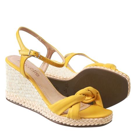 Sandália Anabela Fofinha 9988 Moselle Ll Moselle Sapatos Femininos