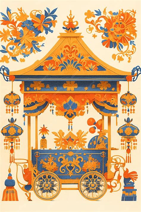 Filipino Kalesa Patterns With Traditional Carriage Designs Premium Ai