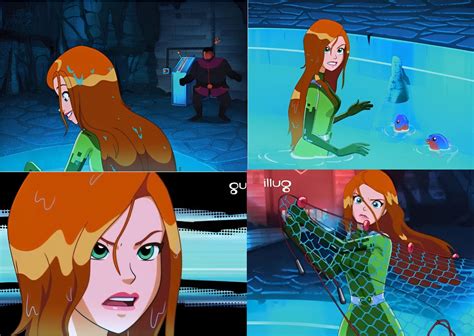 Wet Sam Totally Spies Season 7 Ep 12 By Demntox On Deviantart