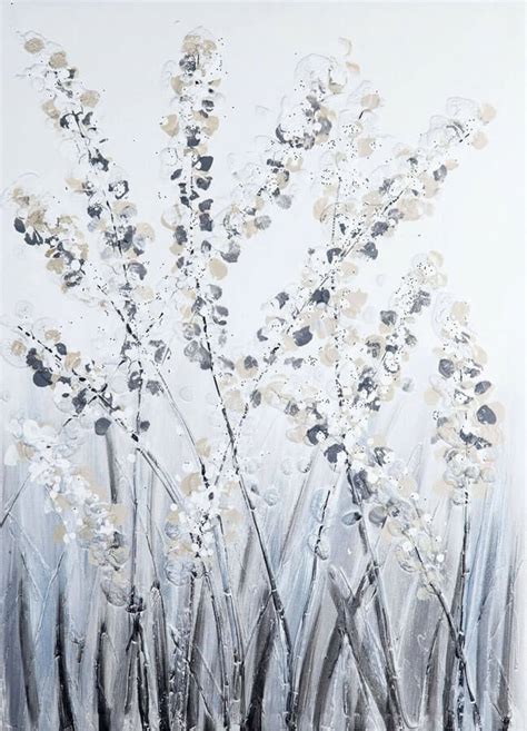 Купить картину Абстрактная картина Нежно голубой сухоцвет Damina Plus