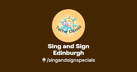 Sing And Sign Edinburgh Linktree