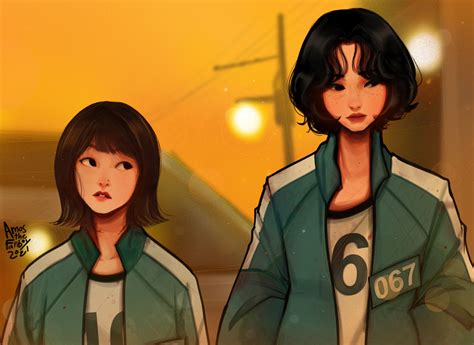 Ji Yeong X Sae Byeok Art By Cheseely Rsquidgame 52 Off