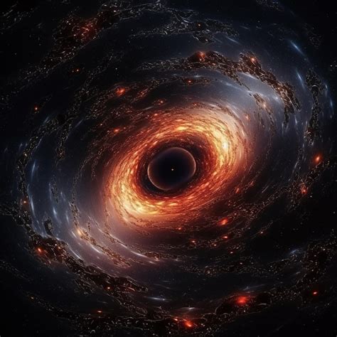 Premium Photo Celestial Enigmas Decoding The Puzzle Of Black Holes