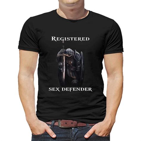 Registered Sex Defender T Shirt Shibtee Clothing
