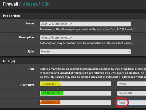 Openvpn Alias Single Device Issue R Pfsense