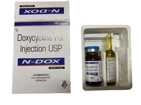 Doxycycline Injection Pack Of 100 Mg At Best Price In Umbergaon Aarti Drugs Ltd