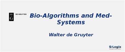 Bio Algorithms And Med Systems University Of Baghdad Journal Impact