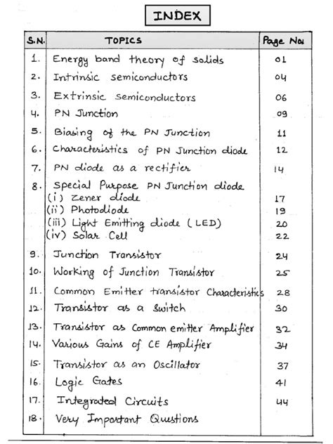 Semiconductor Electronics Notes English Pdf