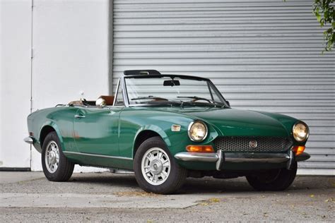1971 Fiat 124 Spider For Sale On Bat Auctions Sold For 8500 On