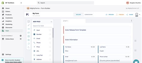 how to add a custom contact form to shopify mightyforms