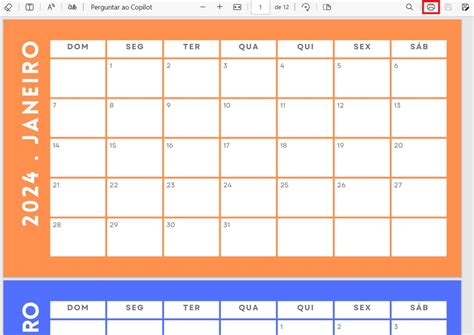 Calendário Em Pdf Para Imprimir Aprenda Como Criar E A Baixar