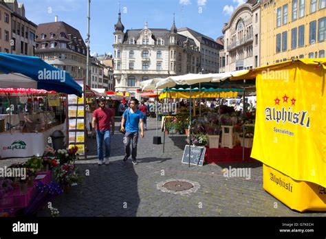 The City Market, held daily on Marktplatz in the city center, features ...