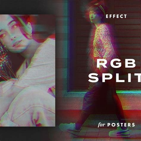 RGB Split Effect For Posters Design Squad Poster Old Tv