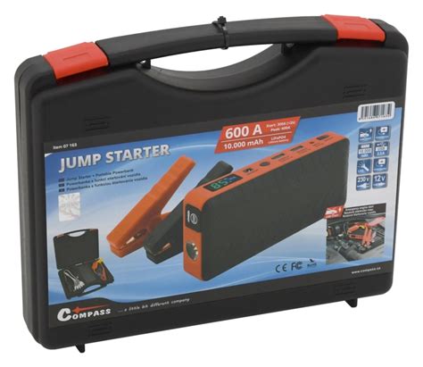 Powerbanka S Funkcí Jump Starter 10 000mah 600a